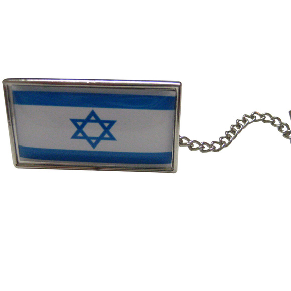 Kiola Designs | Accessories | Israel Flag Tie Tack | Poshmark